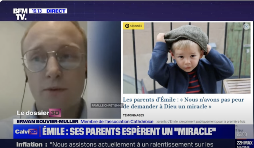 Disparition du petit Émile / Interview des parents - BFMTV | CathoVoice